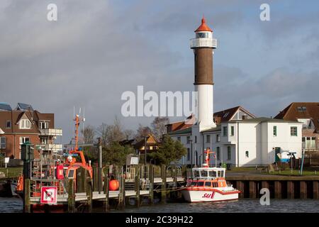 Lighthouse, Port Timmendorf Strand, Island Poel, Nordwestmecklenburg ...