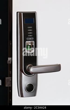 Door access control by Fingerprint Scanner, Facial recognition and Key ...