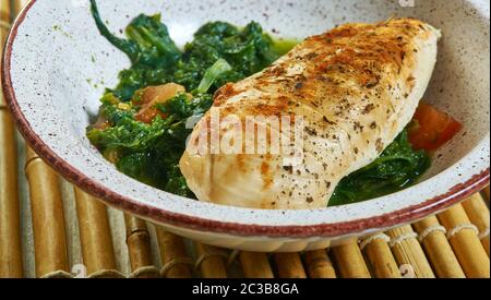 Tunisian condiment pkaila Stock Photo - Alamy