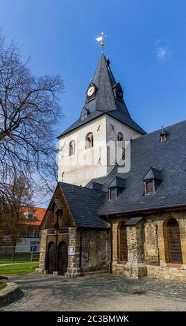 Wernigerode Harz Church St. Johannes Stock Photo - Alamy