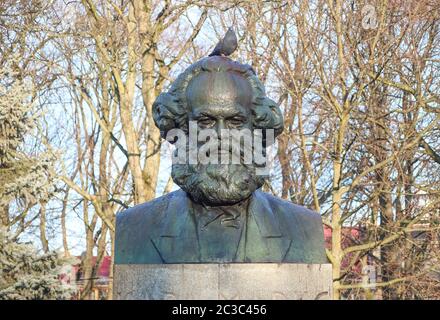 The Karl Marx Monument in Kaliningrad, Russia Stock Photo - Alamy