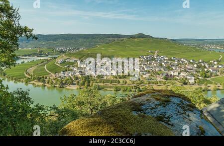 Minheim on the Moselle Germany Stock Photo - Alamy