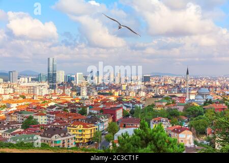 Asian shore of Istanbul, Umraniye district, Turkey Stock Photo - Alamy