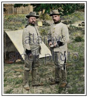 Theodore Roosevelt in the Spanish-American War, 1898 Stock Photo - Alamy
