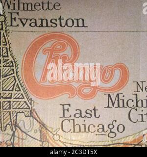 Chicago X - Vintage 12'' vinyl LP album 01 Cover Stock Photo - Alamy