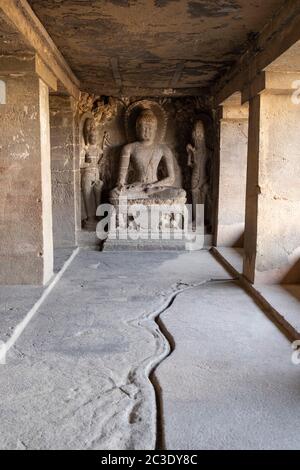 Cave 12, Ellora Caves, India Stock Photo - Alamy