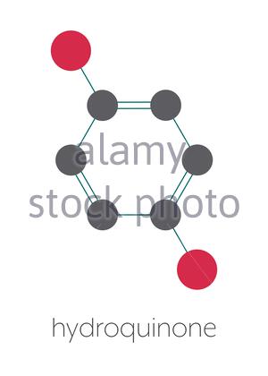 Hydroquinone reducing agent molecule. Used in development of Stock ...