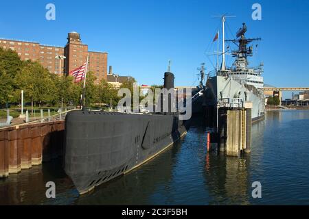 USS Little Rock, Naval & Military Park, Buffalo, New York State, USA ...