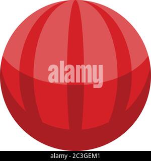 Playful dog ball icon. Isometric of Playful dog ball vector icon for ...