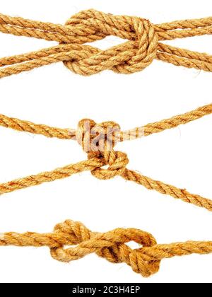 Sailor knot set Stock Photo - Alamy