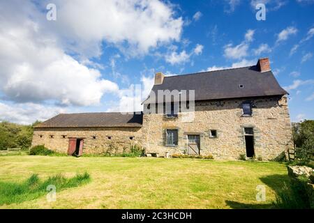 Stone house in Northern France, circa 1650. Property release can be ...