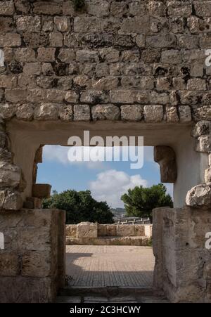 The southwest corner of the temple mount in Jerusalem Stock Photo - Alamy