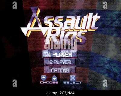 Assault Rigs - Sony Playstation 1 PS1 PSX - Editorial use only Stock ...