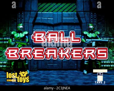 Ball Breakers - Sony Playstation 1 PS1 PSX - Editorial use only Stock ...