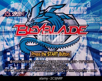 Beyblade - Sony Playstation 1 PS1 PSX - Editorial use only Stock Photo ...