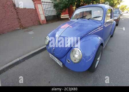Volkswagen beetle car front view isolated on white background Stock ...