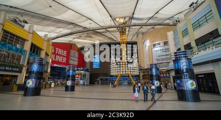 Entrance lobby of O2 Arena London Stock Photo - Alamy