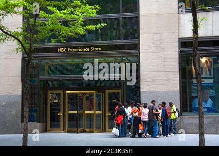 NBC Experience Store, Rockefeller Center, Midtown Manhattan, New York ...