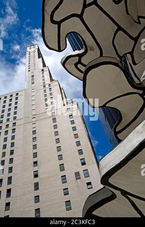 Jean Dubuffet's sculpture, “Group of Four Trees,” is a centerpiece of ...