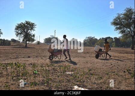 The rural village of Muyexe was identified as a beneficiary of a ...