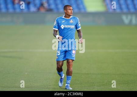 Getafe, Spain. 20th June, 2020. Coach, Jose Bordalas (Getafe CF) in ...
