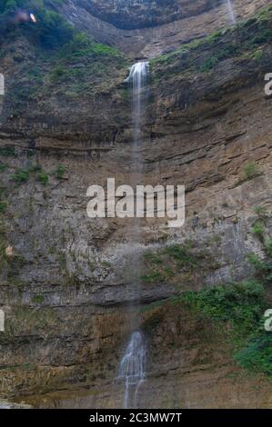Summer scenery of the Three Gorges Waterfall in Yichang, Hubei, China ...