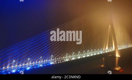 NANTONG, CHINA - JUNE 7, 2020 - The Shanghai Nantong Yangtze River ...