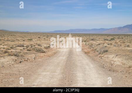 JERSEY VALLEY, NEVADA, UNITED STATES - Apr 23, 2020: Hyder hot springs ...