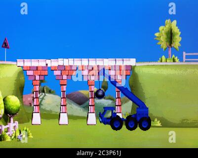 Bob The Builder - Sony Playstation 1 PS1 PSX - Editorial use only Stock ...