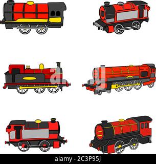 Gas wagon tank icon cartoon vector. Production pipeline station. Fuel ...