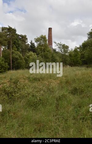 Smitham Chimney, East Harptree Woods, Somerset, UK Stock Photo - Alamy