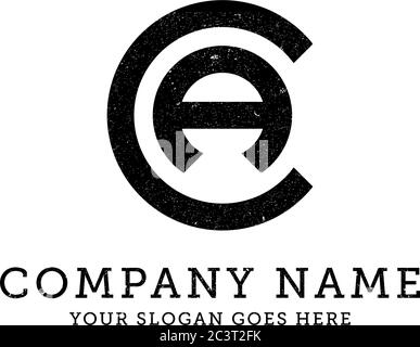 CA logo Design. Premium Letter CA Logo Design with water wave concept ...