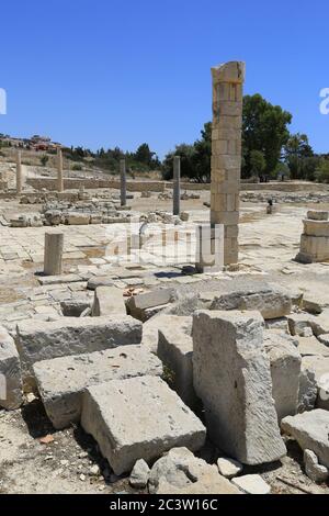 Ruins of ancient Amathus on Limassol, Cyprus Stock Photo - Alamy