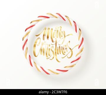 merry christmas sweet cane Stock Vector Image & Art - Alamy