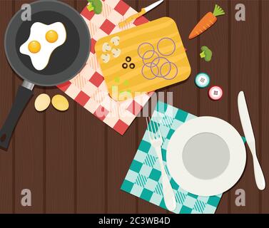 Cooking poster design. Vector illustration Stock Vector Image & Art - Alamy