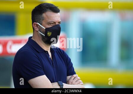 Head coach of Torino Roberto D'Aversa during Pisa SC vs Torino FC ...