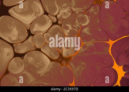 Abstract creative marble pattern texture. Traditional art of Ebru ...