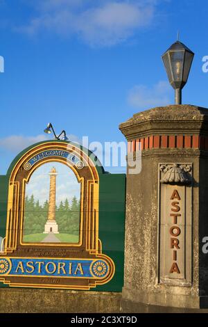 Astoria Column, Astoria, Oregon, USA, America Stock Photo - Alamy