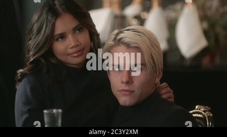 THE ORDER, from left: Louriza Tronco, Anesha Bailey, Austin Anozie, Kayla Heller, Katharine ...