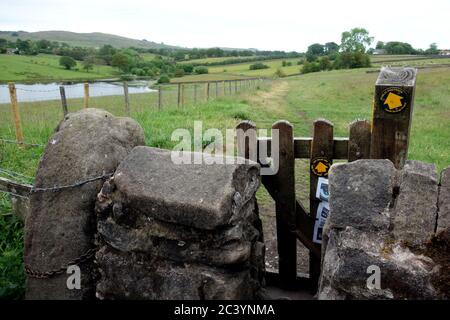 Foulridge upper reservoir near Colne in drought conditions after one of ...
