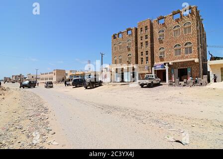 Old house on Socotra island, UNESCO World Heritage Site, Yemen Stock ...