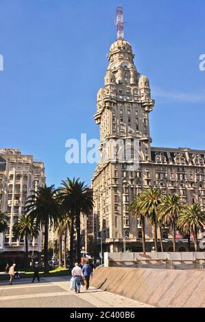 Old city street view Montevideo, Uruguay, South America Stock Photo - Alamy