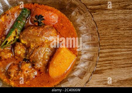 Brain of goat, sheep or lamb is a popular Indian or pakistani dish ...