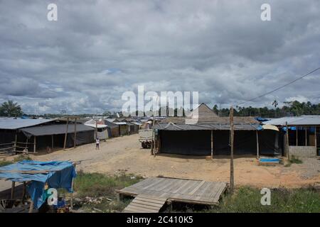 Small village in Amazon Basin, Peru, South America Stock Photo - Alamy