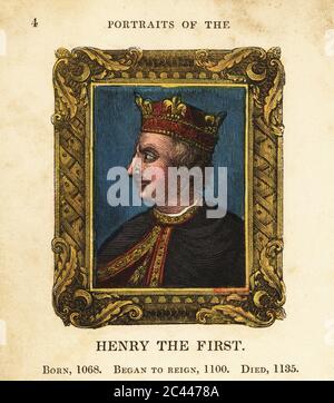 Henry I, King of England from 1100, (1932). Artist: Rosalind ...
