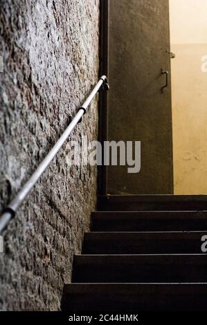 Open cellar door Stock Photo - Alamy