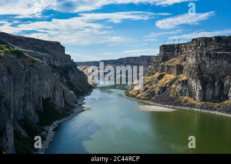 USA, Idaho, Twin Falls, Snake River Plain Stock Photo - Alamy