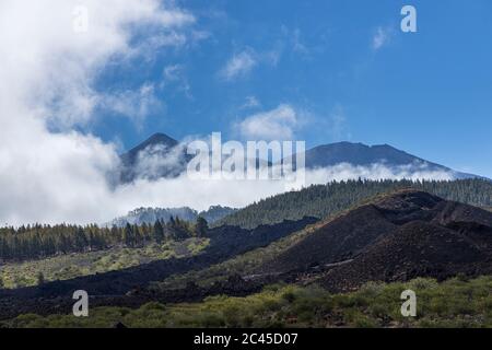 Eruption of Mount Teide, Tenerife, Canary Islands Stock Photo - Alamy