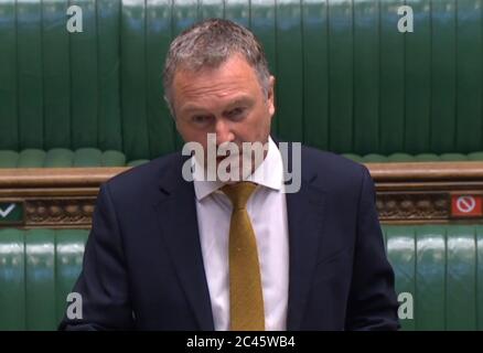 Steve Reed, Secretary of State for Housing, arrives for a Cabinet ...