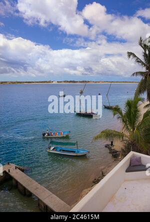 View Of Shela From The Sea, Lamu, Kenya Stock Photo - Alamy